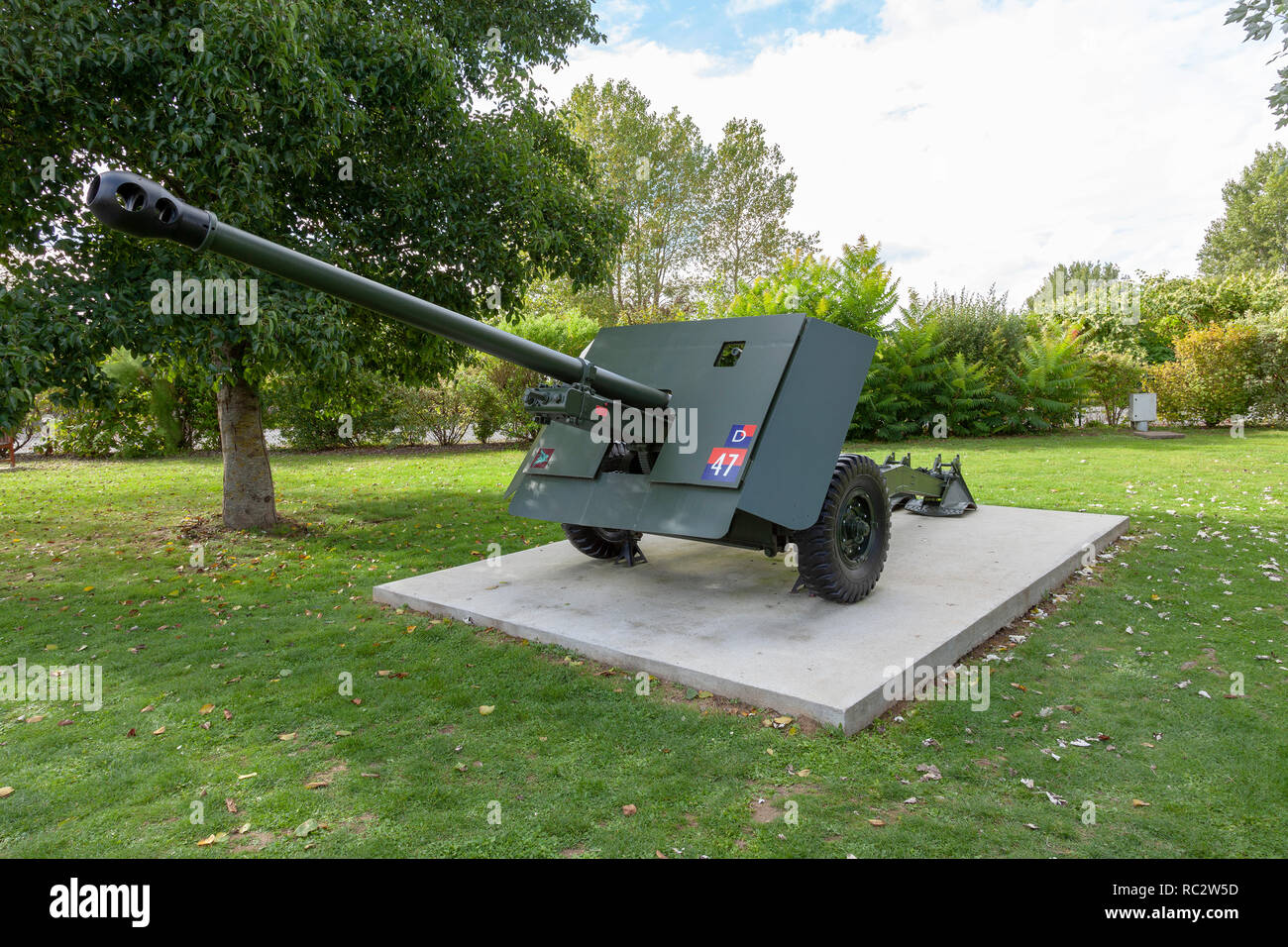 25 pounder field gun hi-res stock photography and images - Alamy
