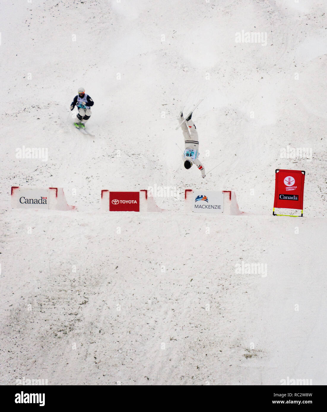 Freestyle ski world cup moguls hi-res stock photography and images - Alamy