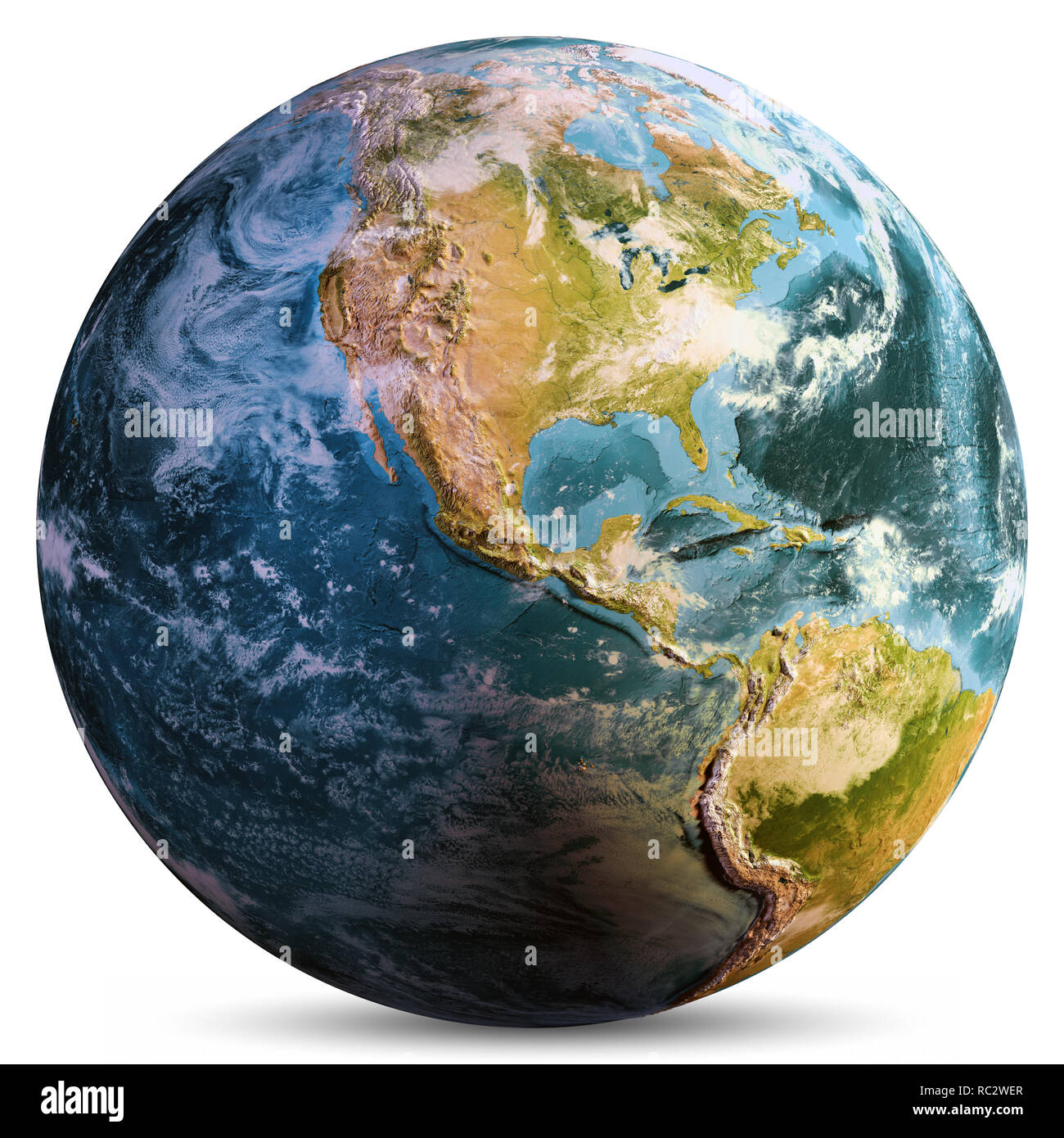 Planet Earth isolated Stock Photo - Alamy