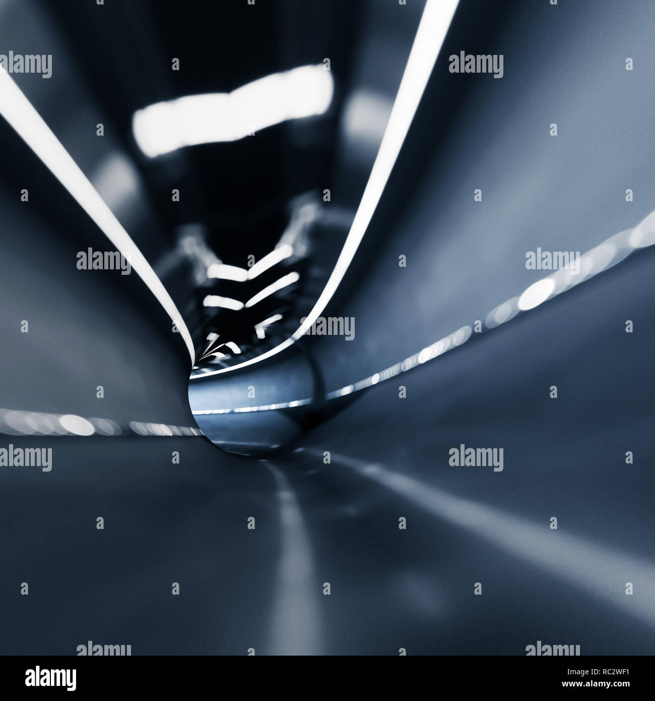 Speed road tunnel Stock Photo - Alamy