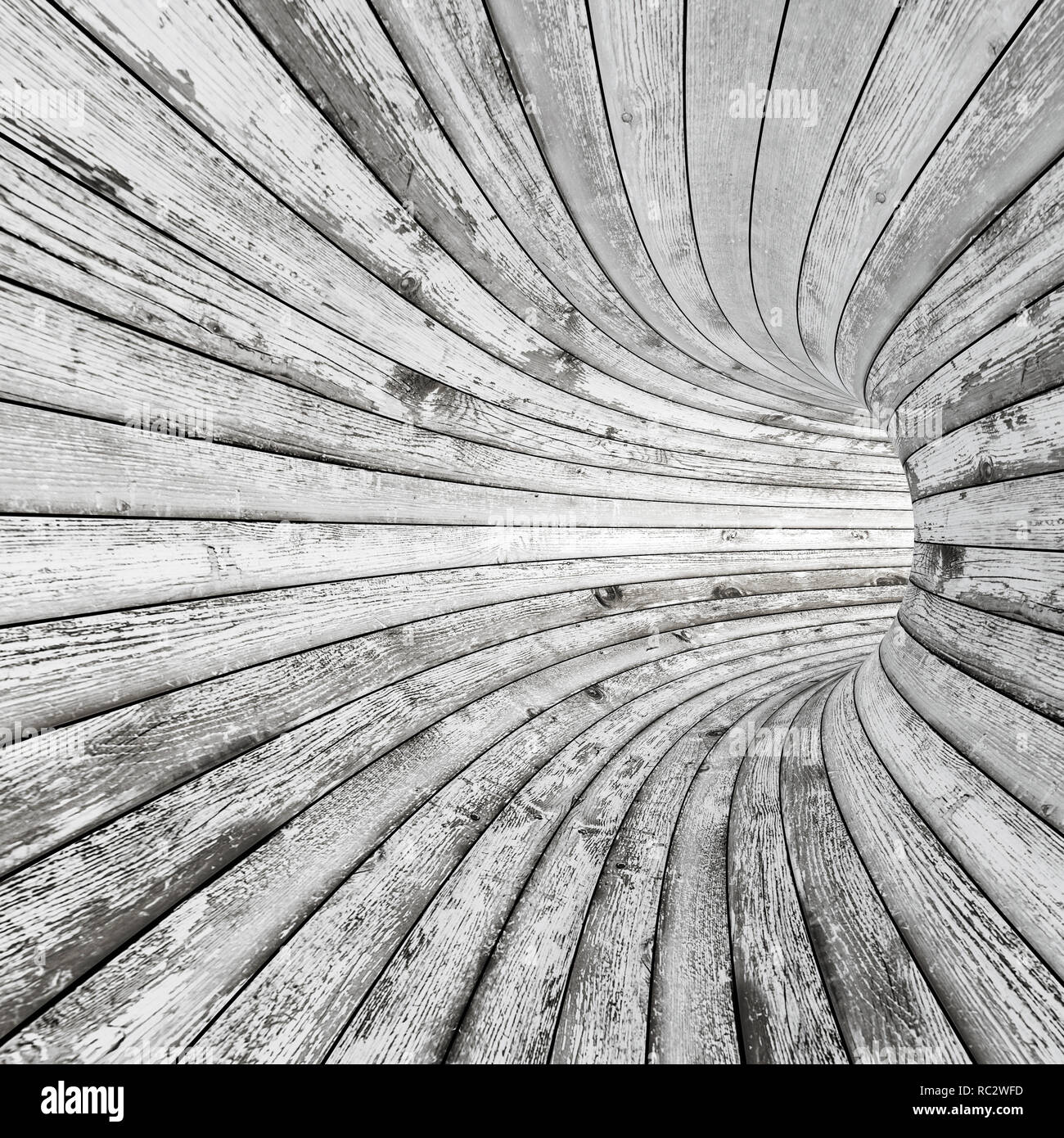 Wood tunnel hi-res stock photography and images - Alamy