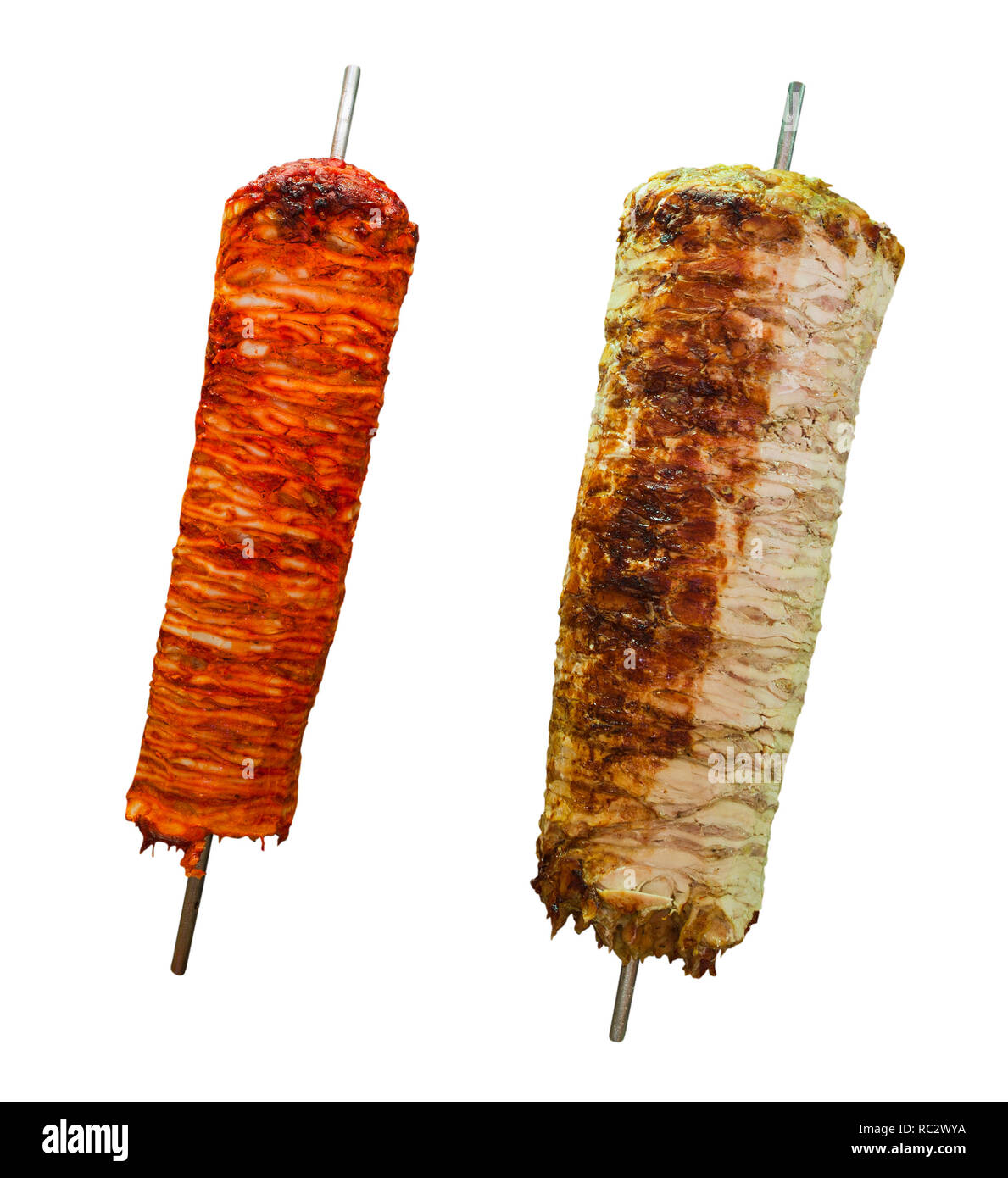 Shawarma rotisserie Cut Out Stock Images & Pictures - Alamy