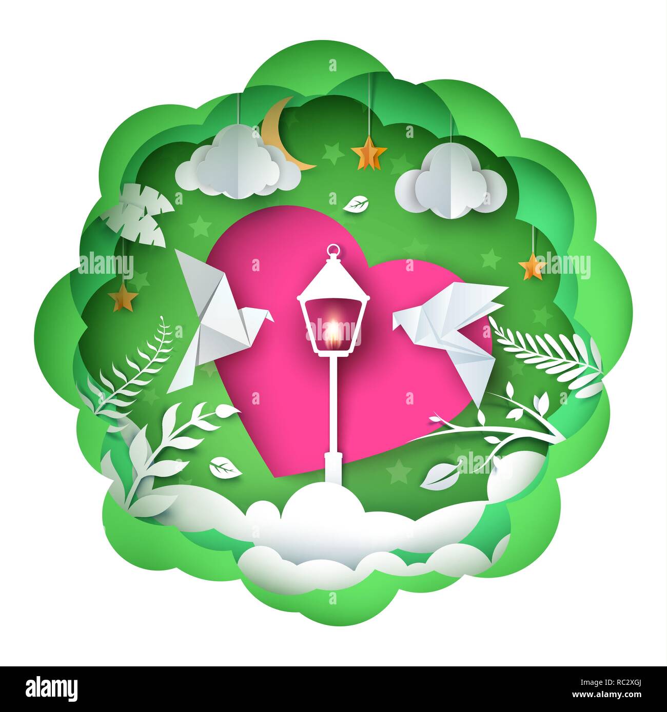 Dove pretty bird Stock Vector Images - Alamy