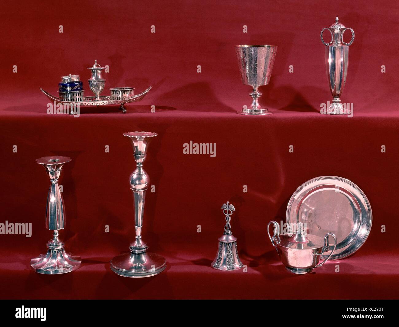 OBJETOS DE PLATA. Location: MUSEO DE HISTORIA-ORFEBRERIA. MADRID. SPAIN ...