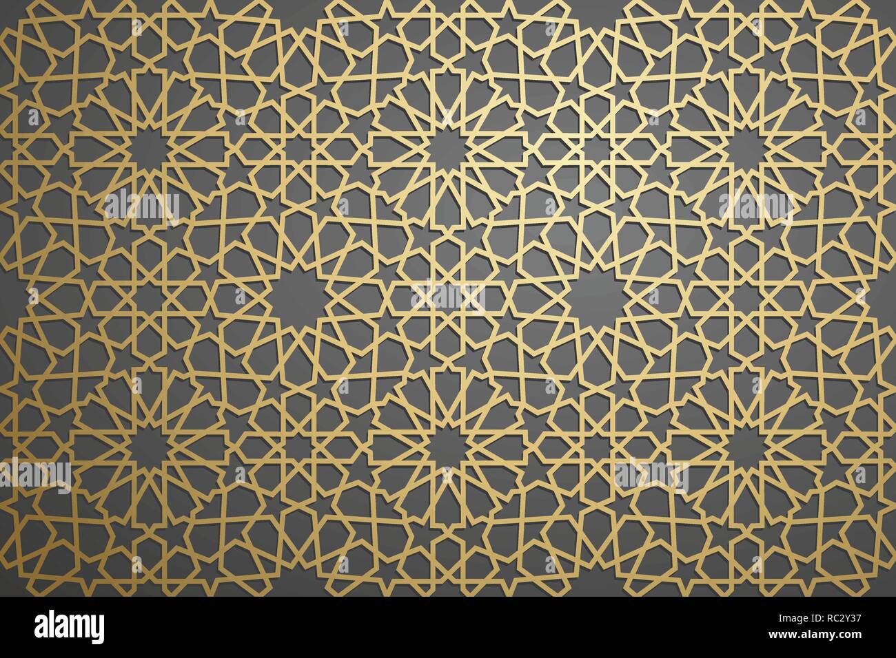 Islamic ornament vector , persian motiff . 3d ramadan islamic round ...