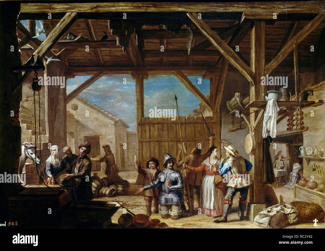 'Don Quixote in Knights Armour', ca. 1720, Oil on canvas, 54 cm x 78 cm ...