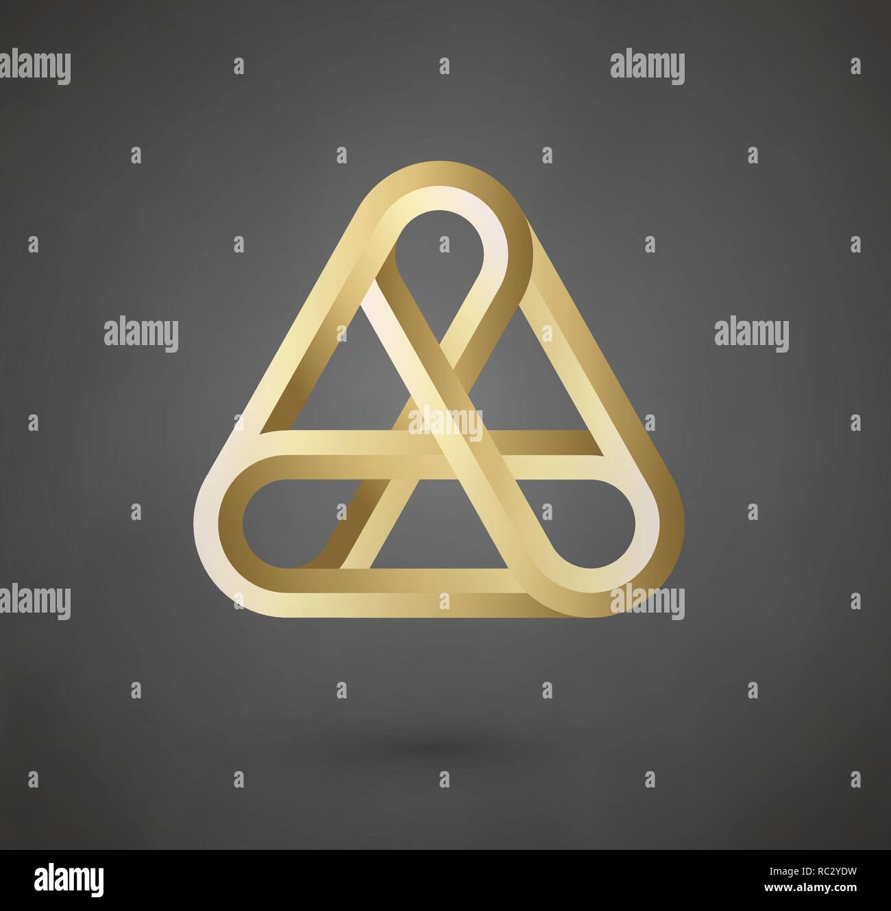 Gold logo design. Vector sign for business company. Luxury gold sign ...