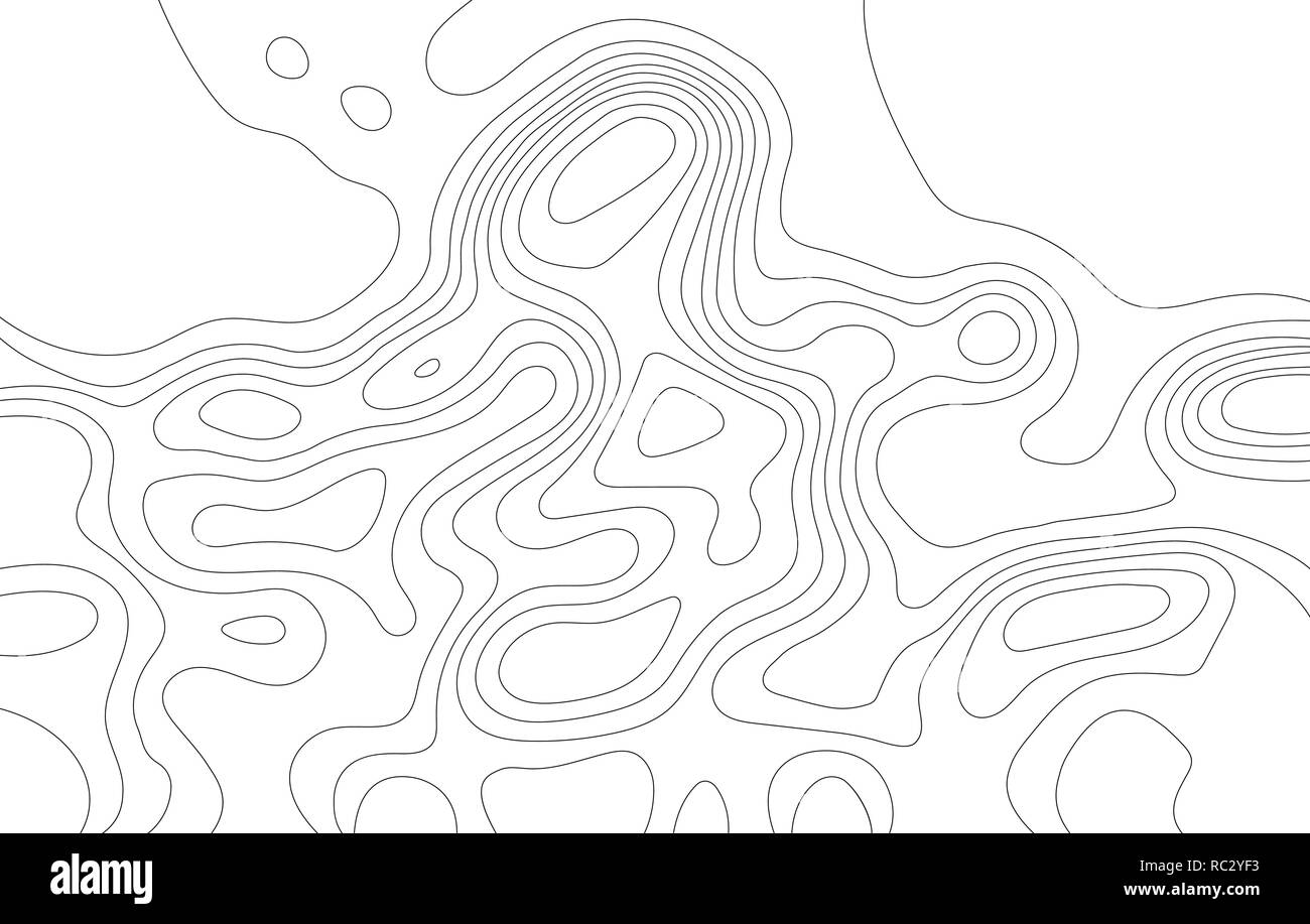 Abstract topographic map lines. Vector illustration Stock Vector Image ... Abstract topographic map lines. Vector illustration Stock Vector Image ...