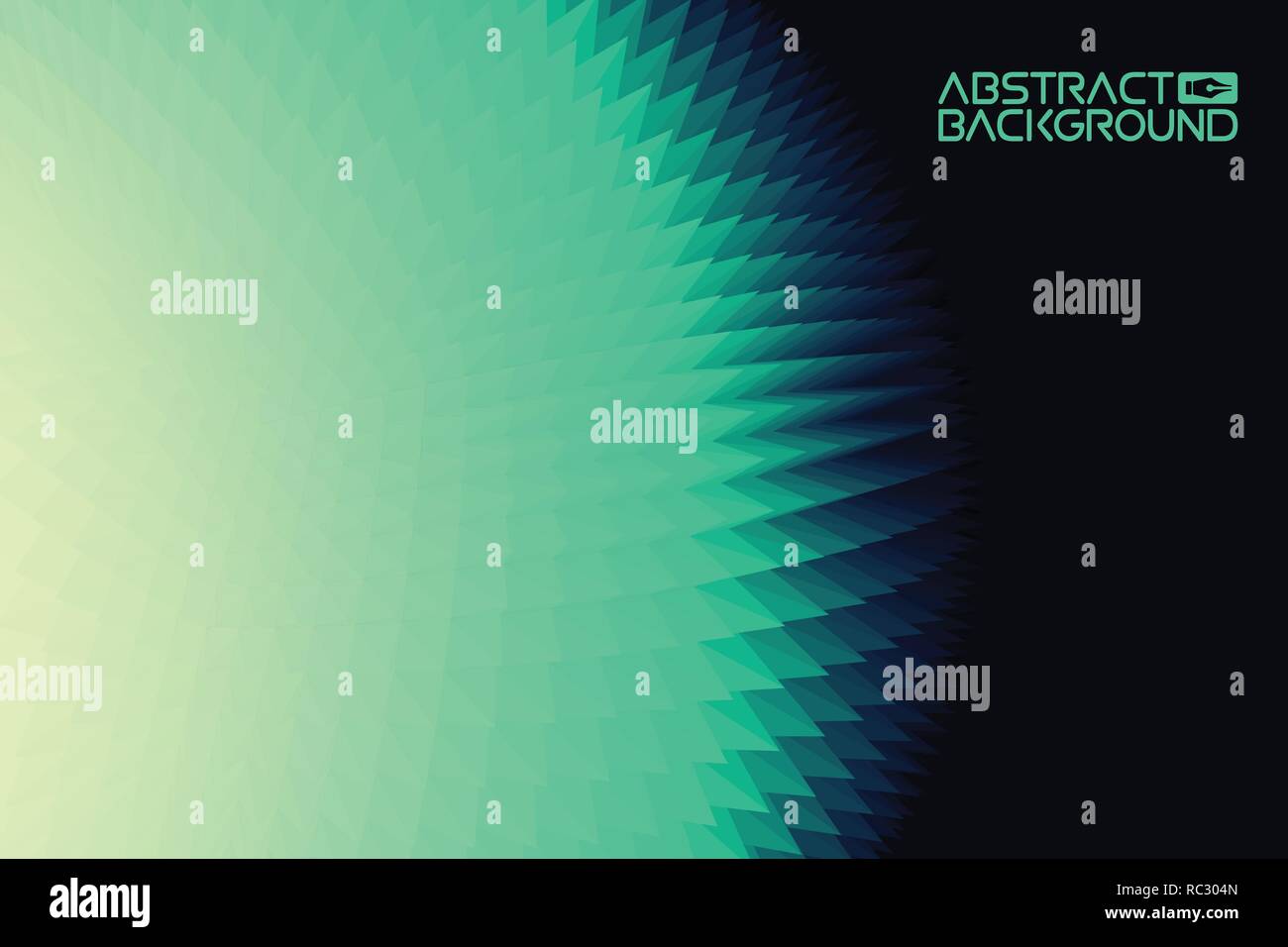 3D landscape Background. Dynamic Effect. Abstract Vector Illustration ...