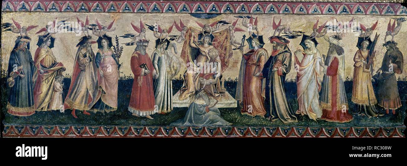 The Seven Liberal Arts - ca. 1435 - 56x155 cm - oil on panel - NP 2844 ...