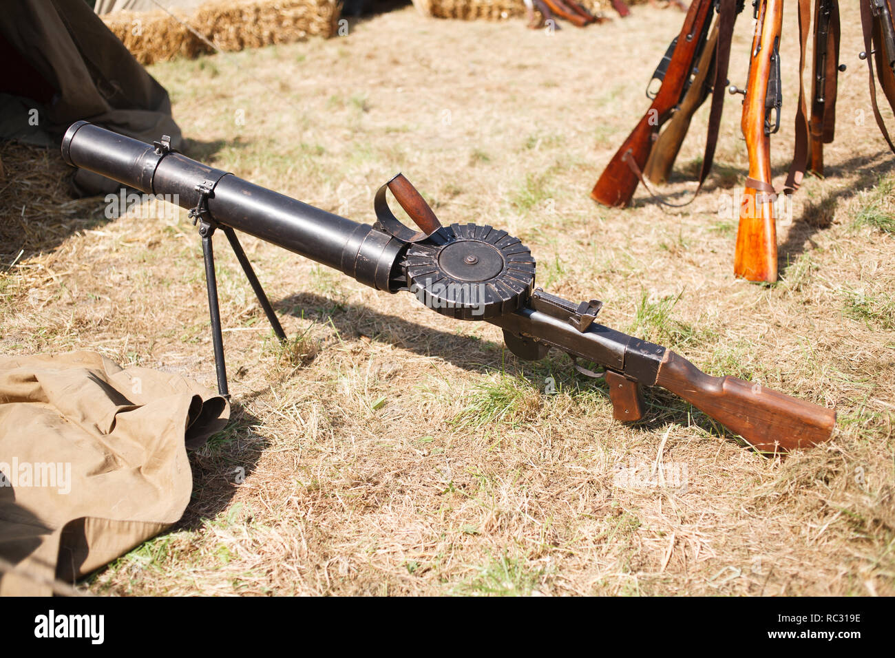 Lewis Gun High Resolution Stock Photography and Images - Alamy