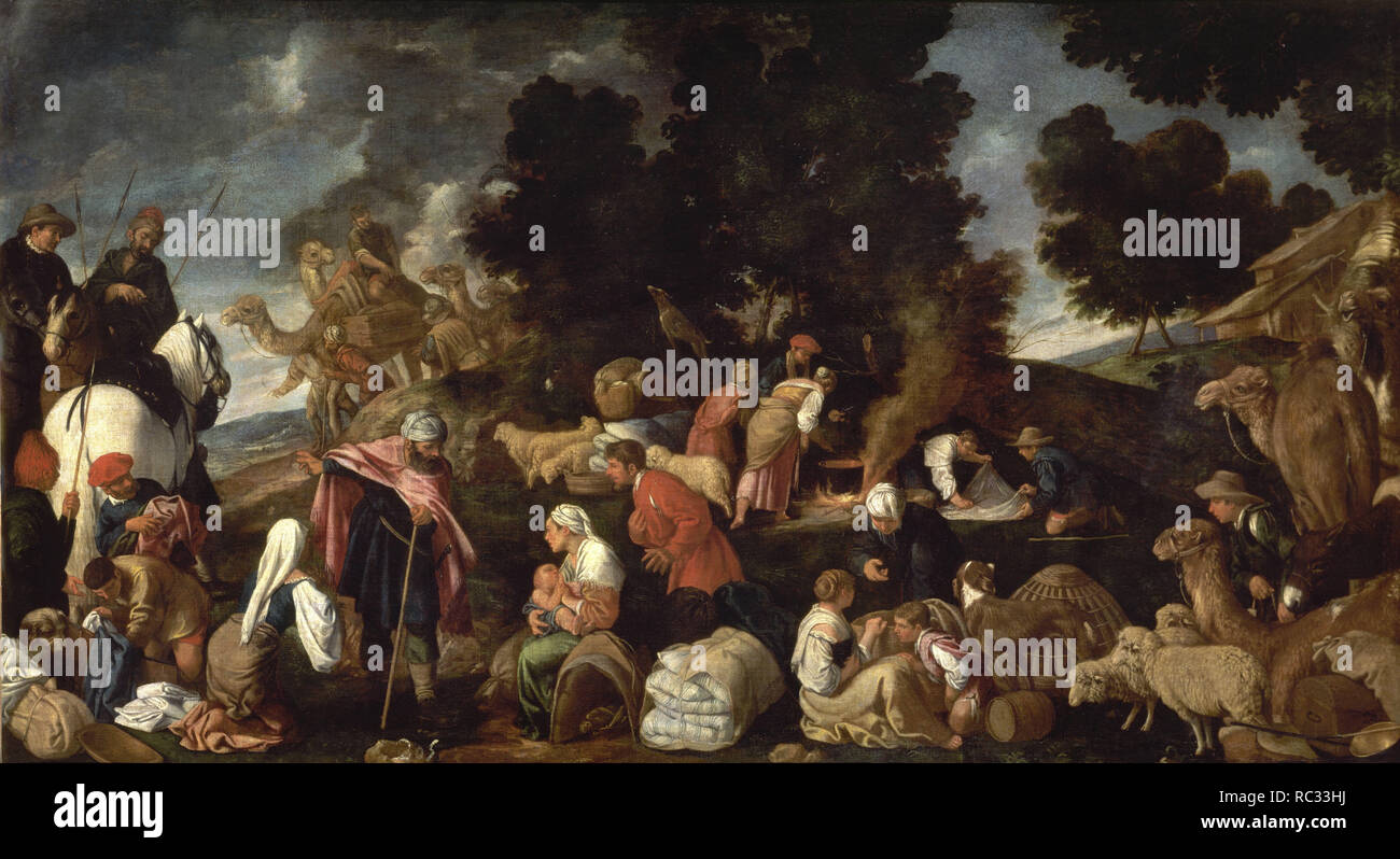 'Labán busca los ídolos', 1620-1625, Oil on canvas, 116 cm x 209 cm ...