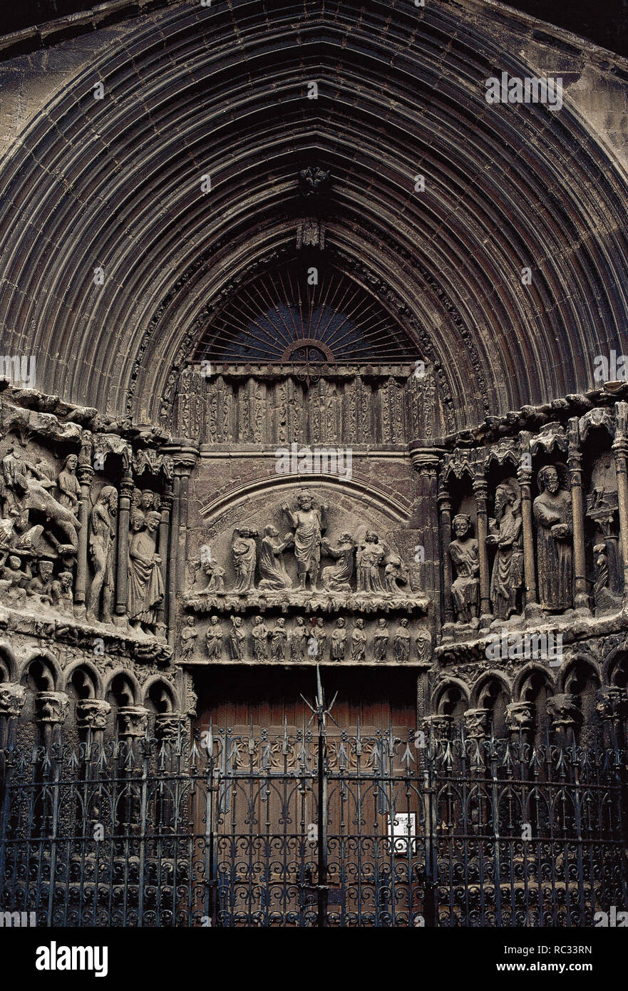 Gothic art. Church of St. Bartholomew. Late 13th century and early 14th ...