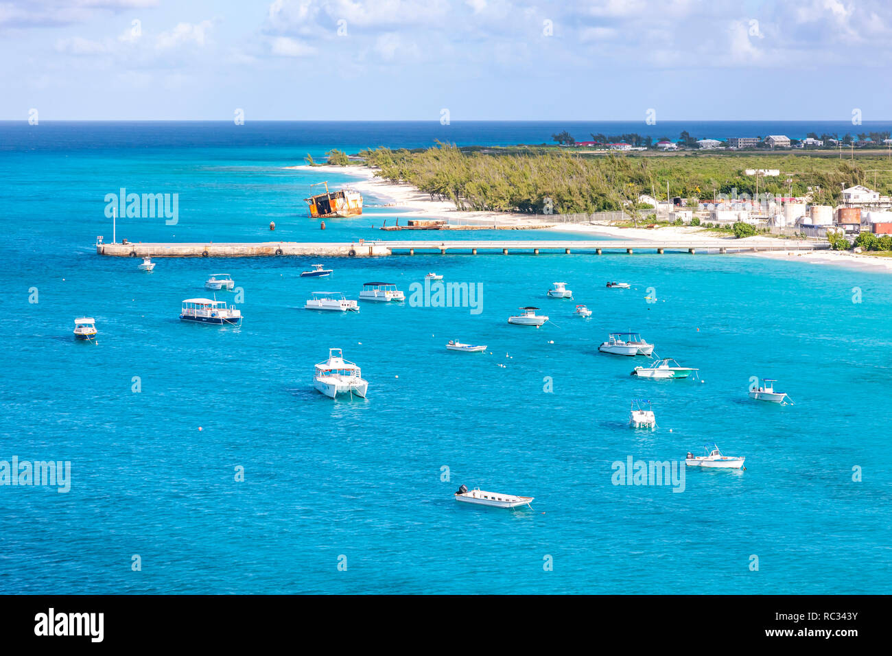 Governors beach grand turks hi-res stock photography and images - Alamy