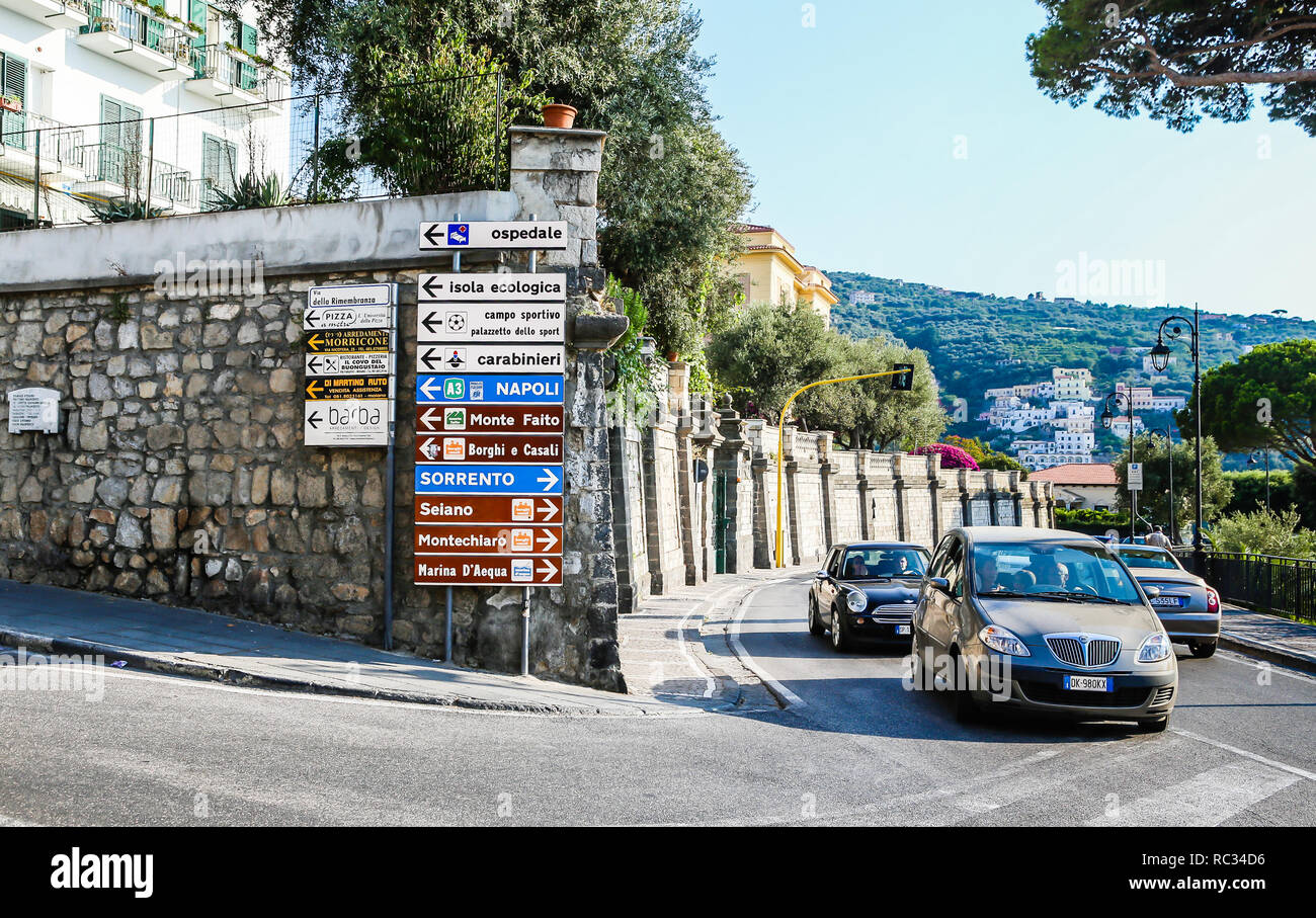 Vico road hi-res stock photography and images - Alamy