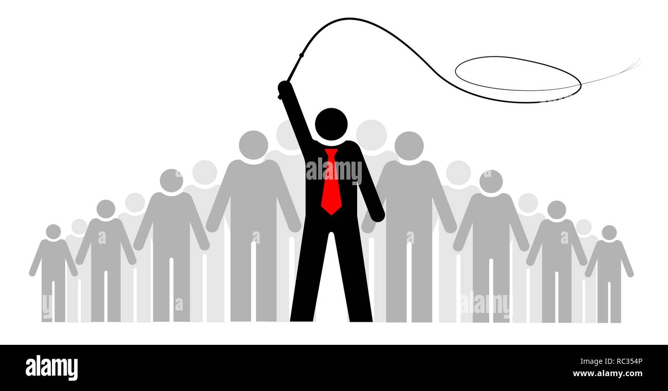 Crowd whip Stock Vector Images - Alamy