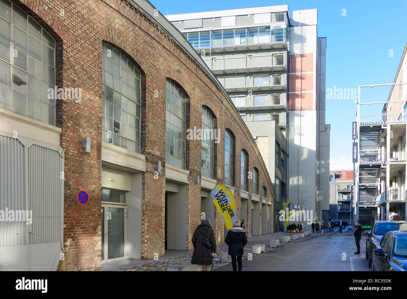 Wien, Vienna: former Brotfabrik (bred factory) Wien, halle Expedithalle ...