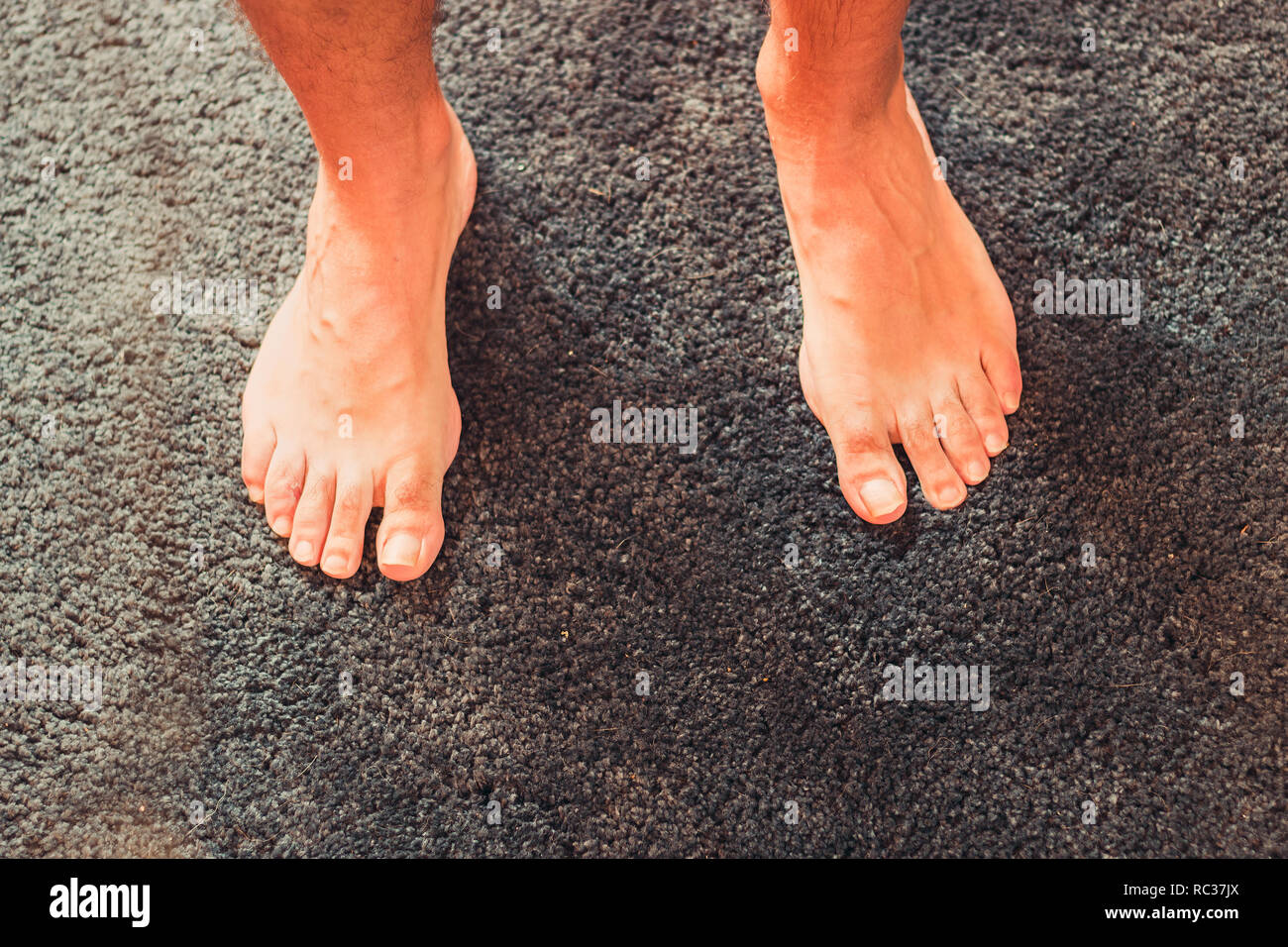 Photo of a human foot Stock Photo - Alamy