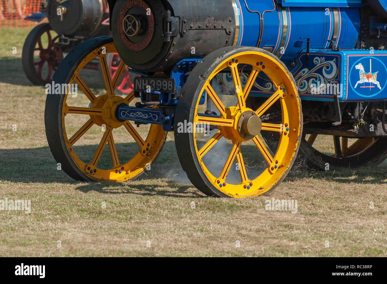 Traction engine detail. Preston Steam Rally Stock Photo - Alamy