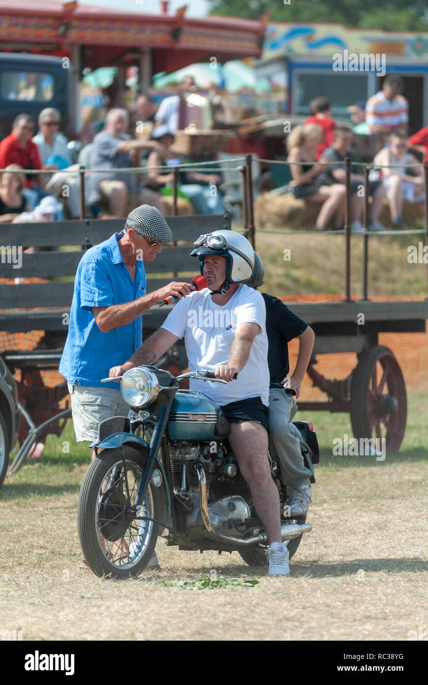 Vintage motorcycle rally hi-res stock photography and images - Alamy