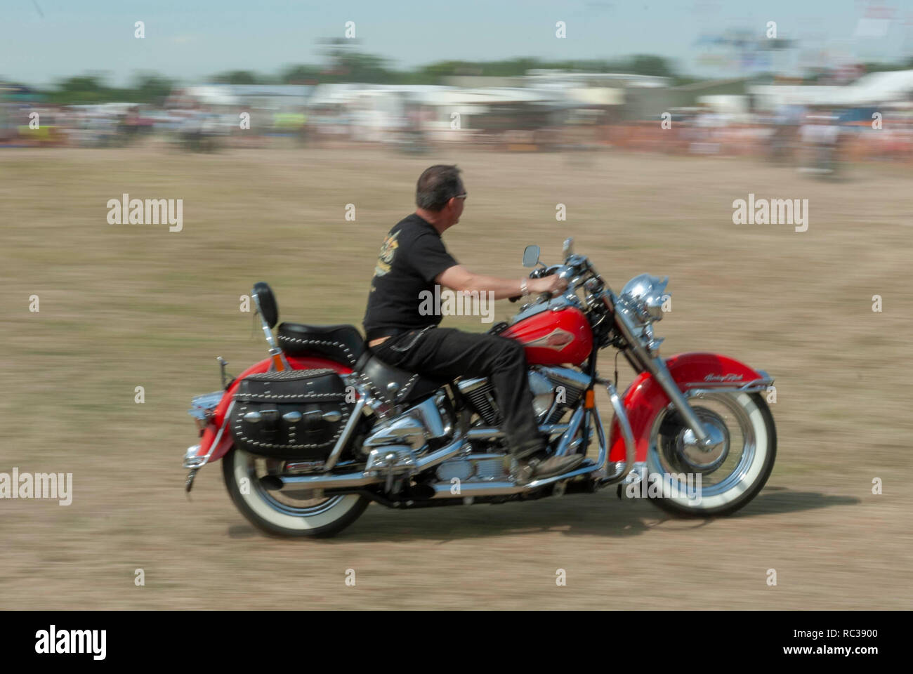 Vintage harley davidson hi-res stock photography and images - Alamy