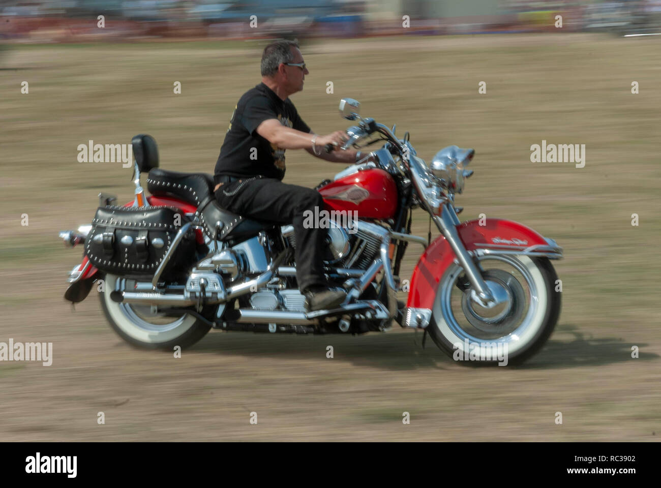 Vintage harley davidson hi-res stock photography and images - Alamy