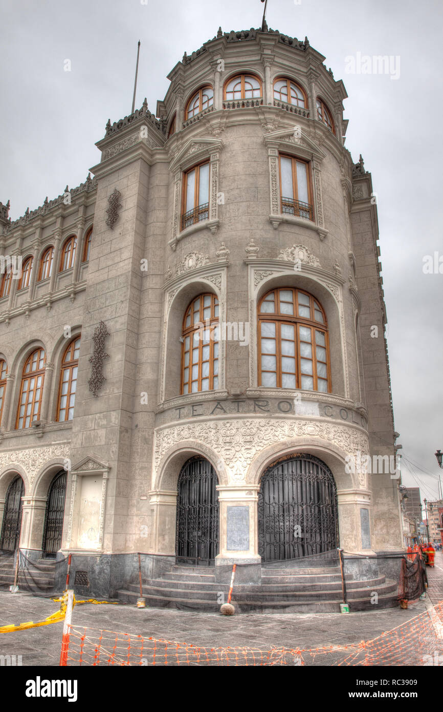 Buildings of Lima, Peru Stock Photo - Alamy