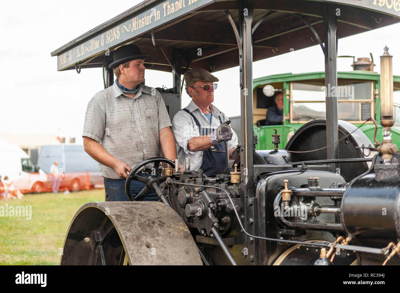Traction engine detail. Preston Steam Rally Stock Photo - Alamy
