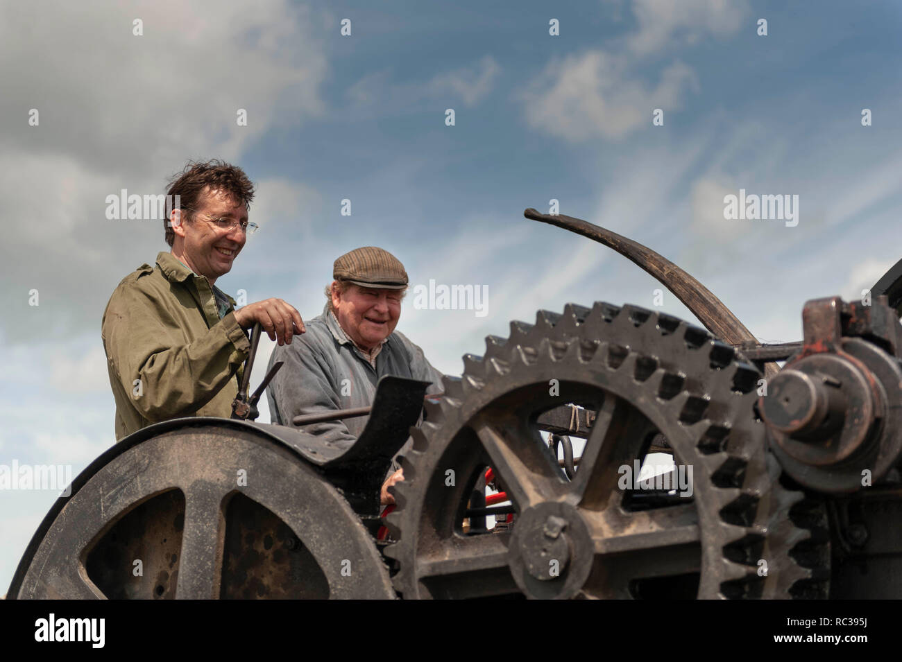 Traction engine detail. Preston Steam Rally Stock Photo - Alamy