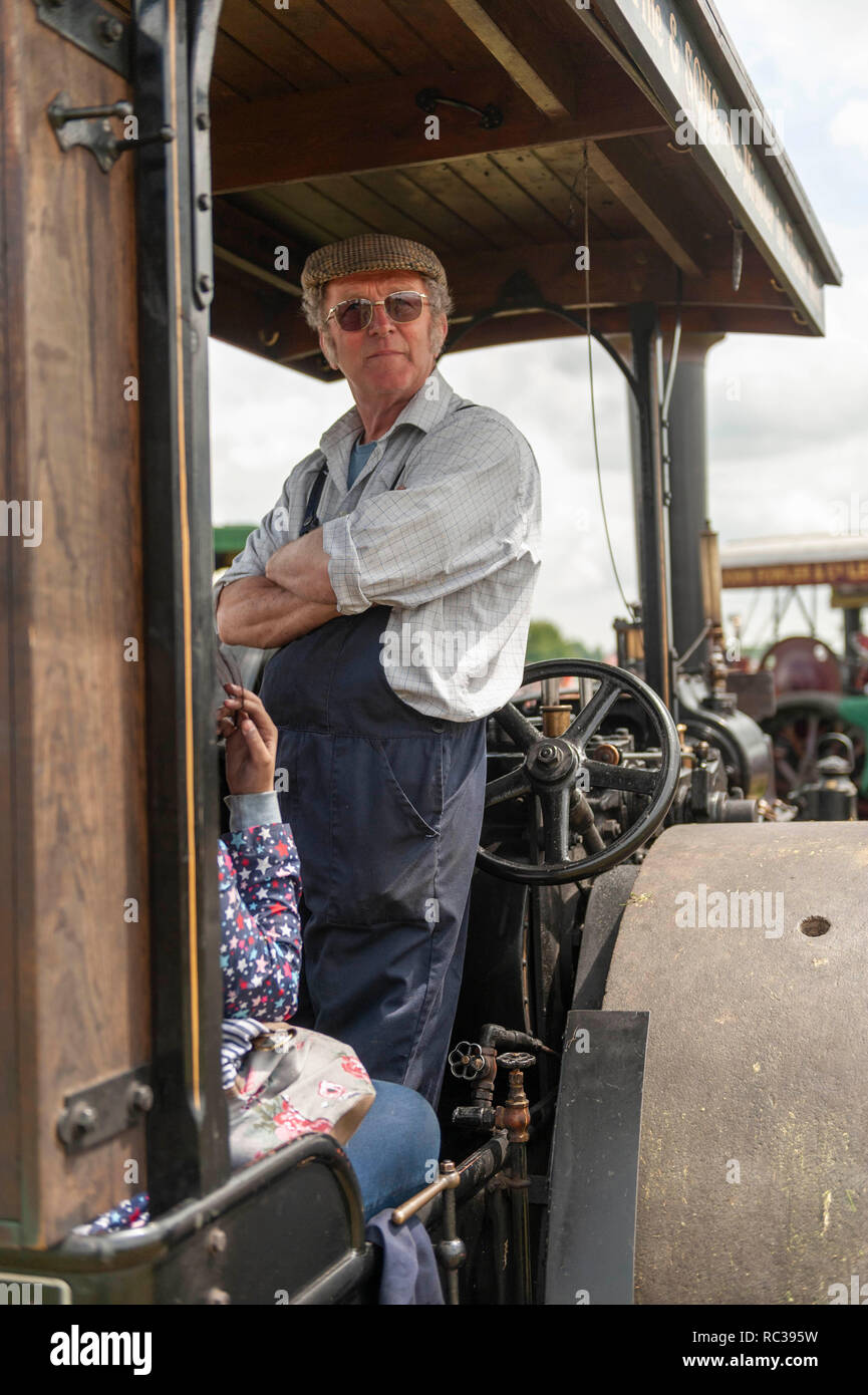 Traction engine detail. Preston Steam Rally Stock Photo - Alamy