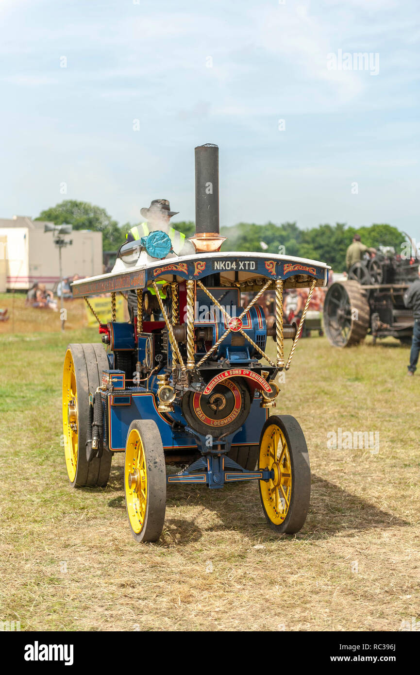 Vintage steam rally traction engine rally hi-res stock photography and ...