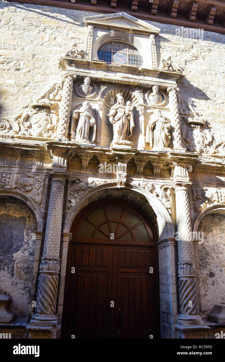 Trip to the city of Jaca Spain Stock Photo - Alamy