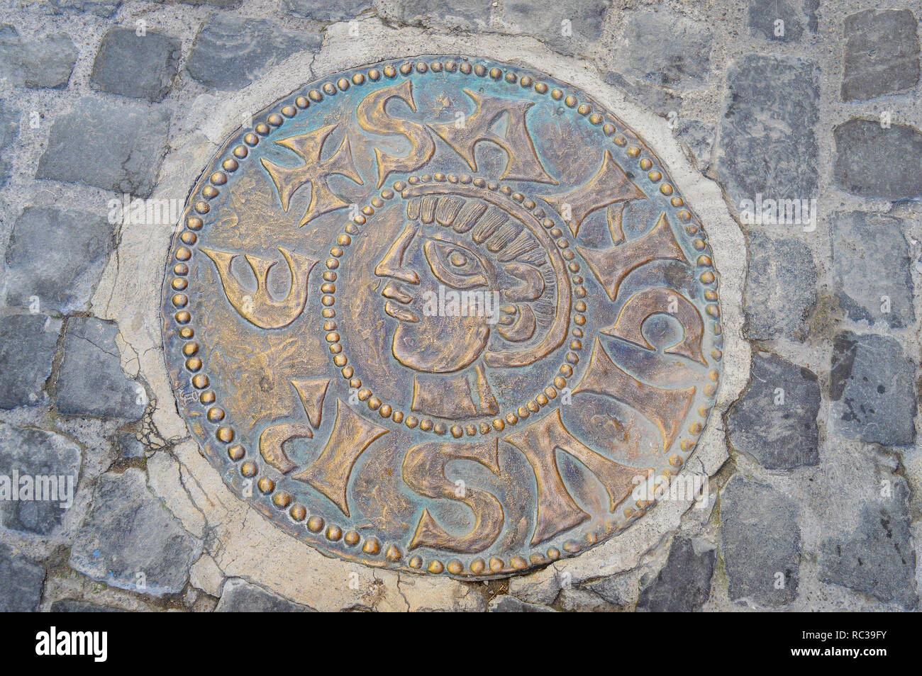 Trip to the city of Jaca Spain Stock Photo - Alamy