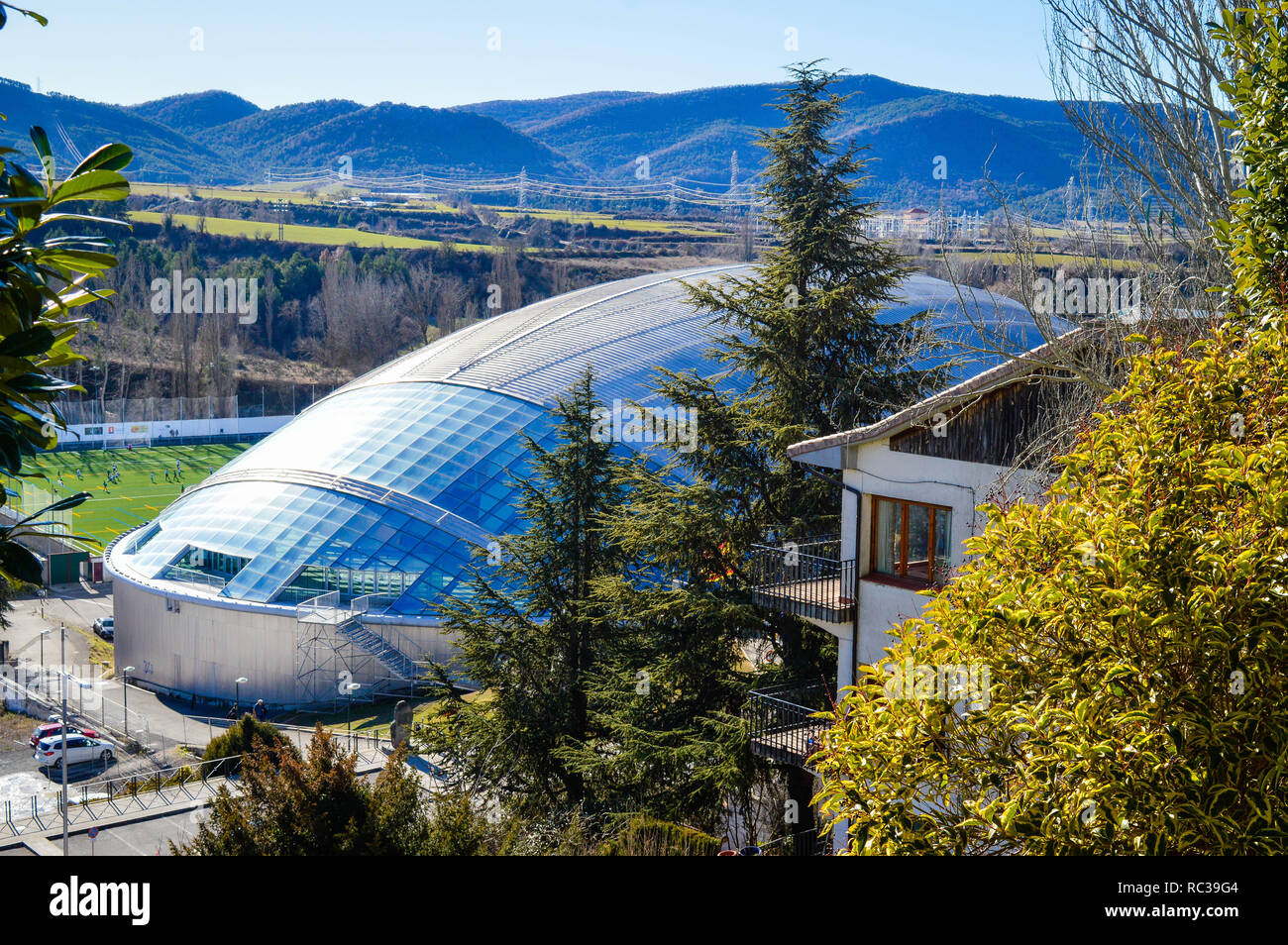 Trip to the city of Jaca Spain Stock Photo - Alamy
