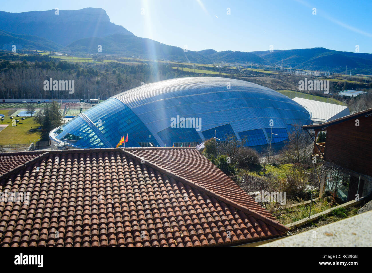 Trip to the city of Jaca Spain Stock Photo - Alamy