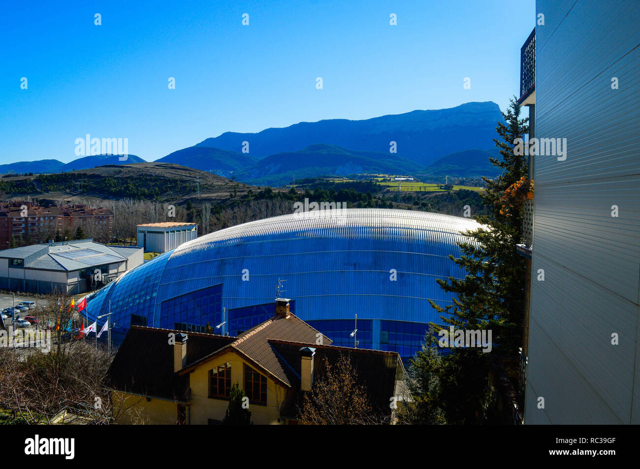 Trip to the city of Jaca Spain Stock Photo - Alamy