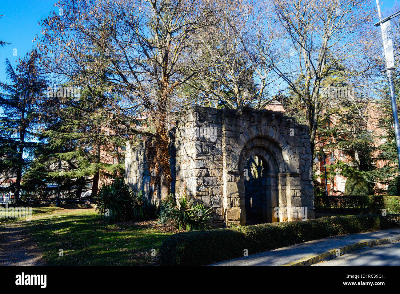 Trip to the city of Jaca Spain Stock Photo - Alamy