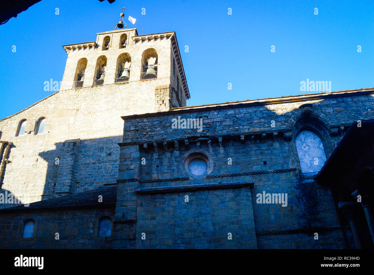 Trip to the city of Jaca Spain Stock Photo - Alamy