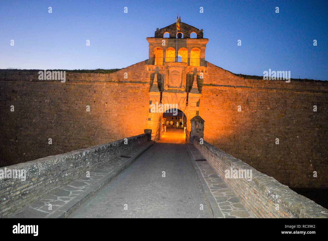 Trip to the city of Jaca Spain Stock Photo - Alamy