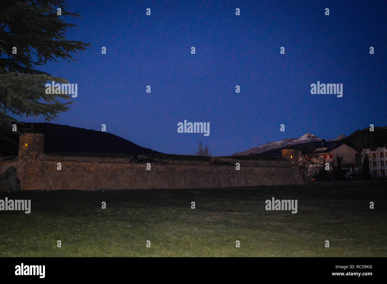 Trip to the city of Jaca Spain Stock Photo - Alamy