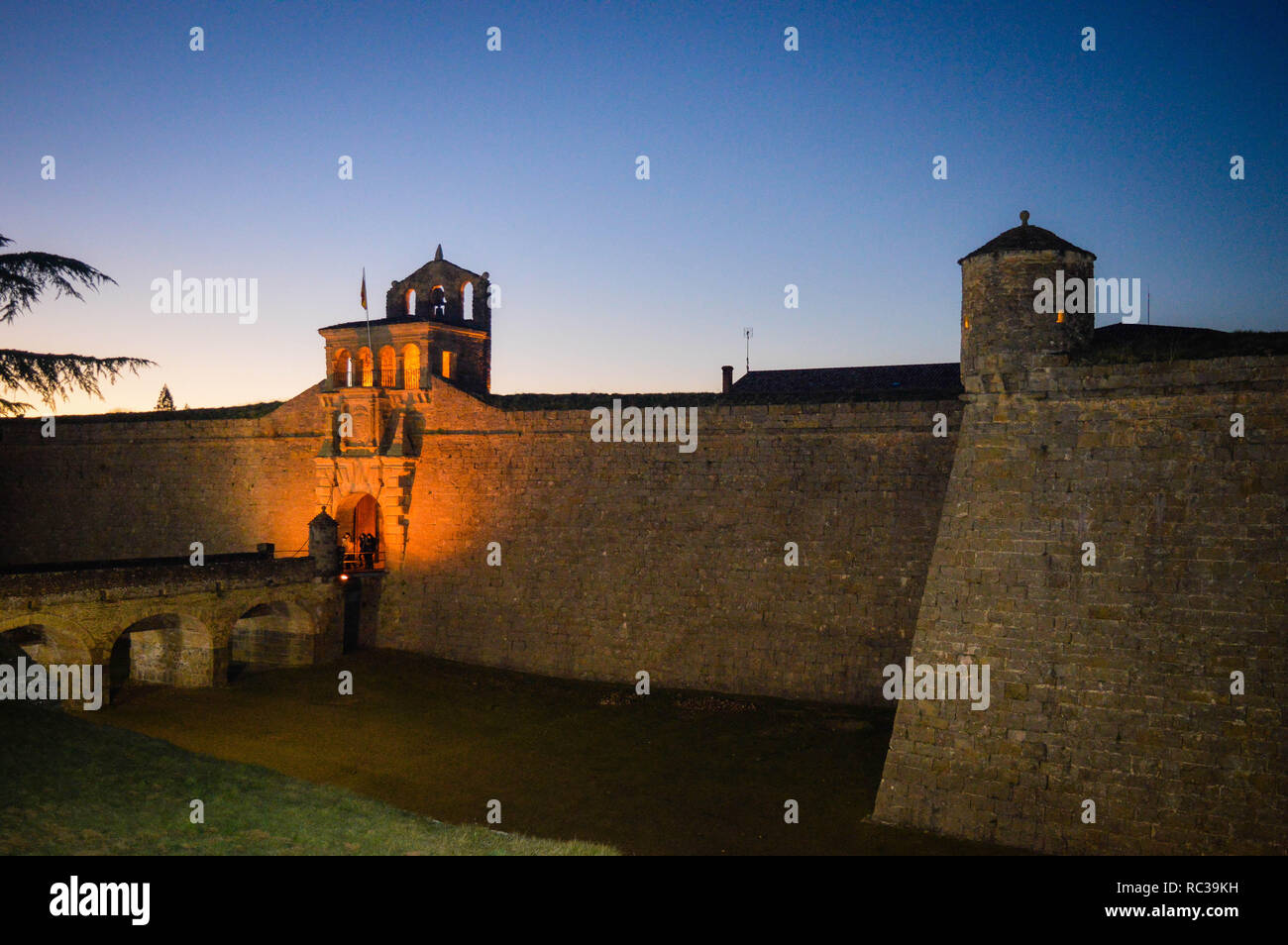 Trip to the city of Jaca Spain Stock Photo - Alamy