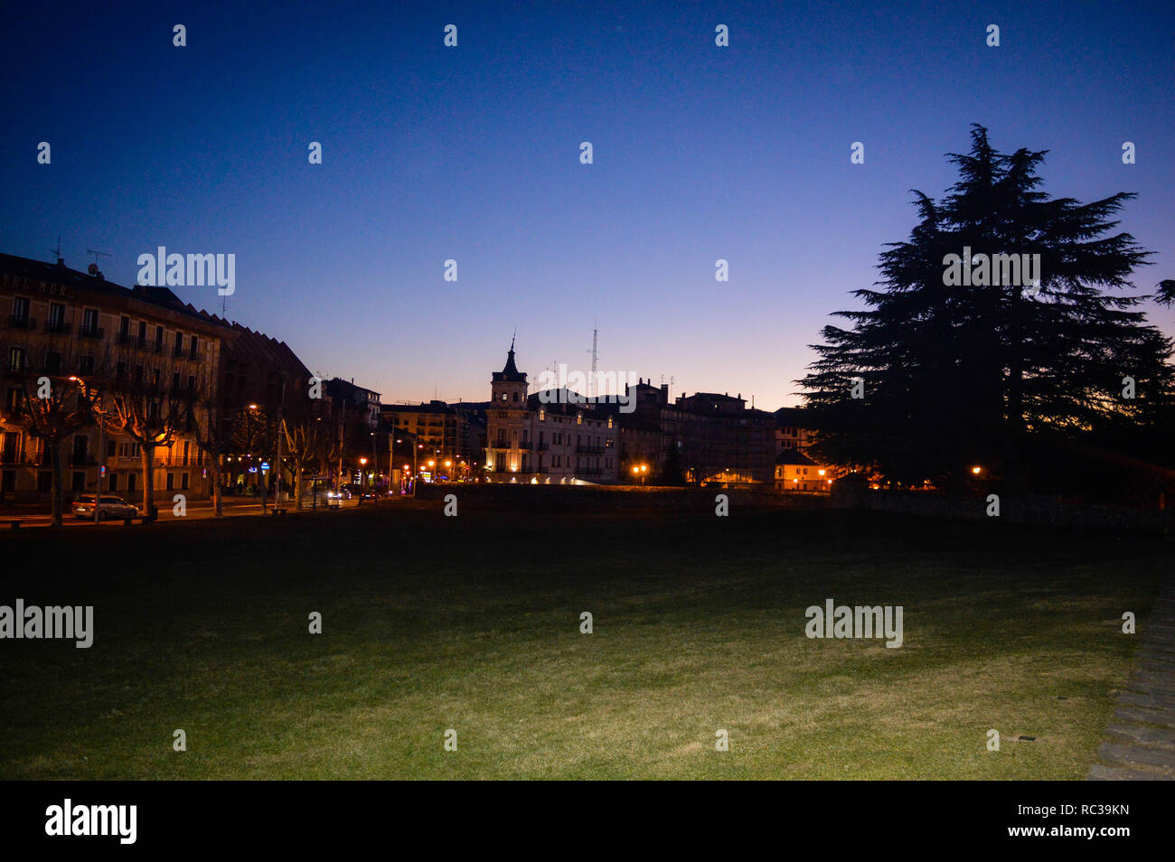 Trip to the city of Jaca Spain Stock Photo - Alamy