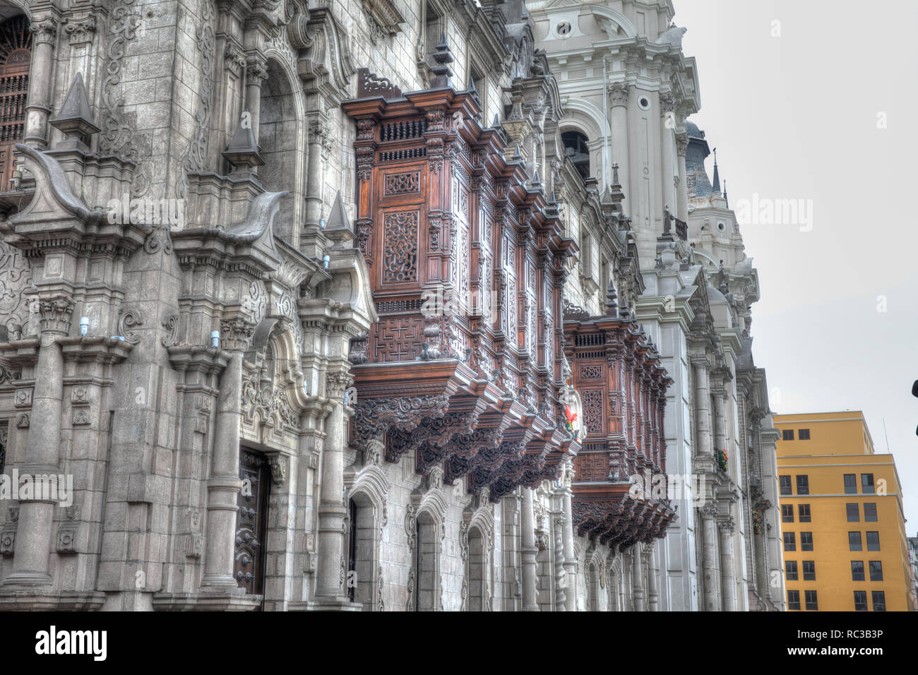 Architecture lima peru hi-res stock photography and images - Alamy
