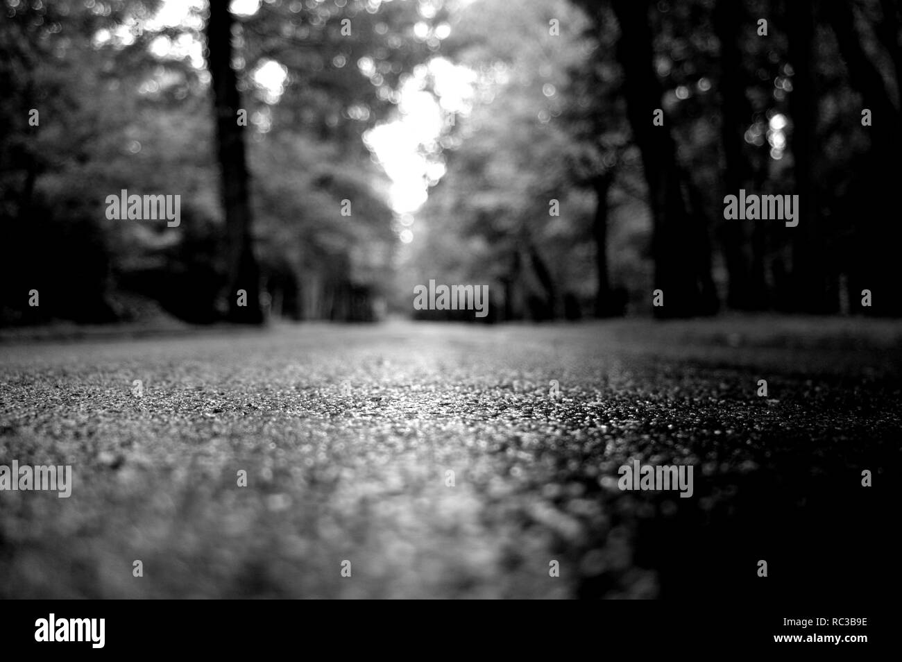 Low angle view of street surface Stock Photo - Alamy