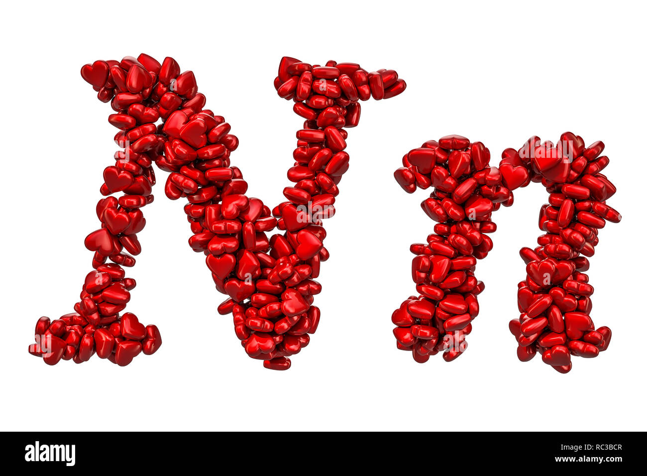 Capital Cursive Letter N