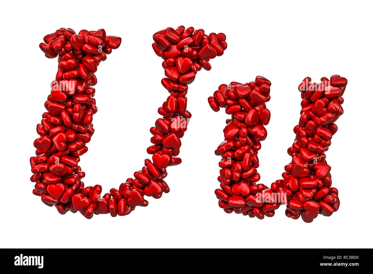 Capital U In Cursive