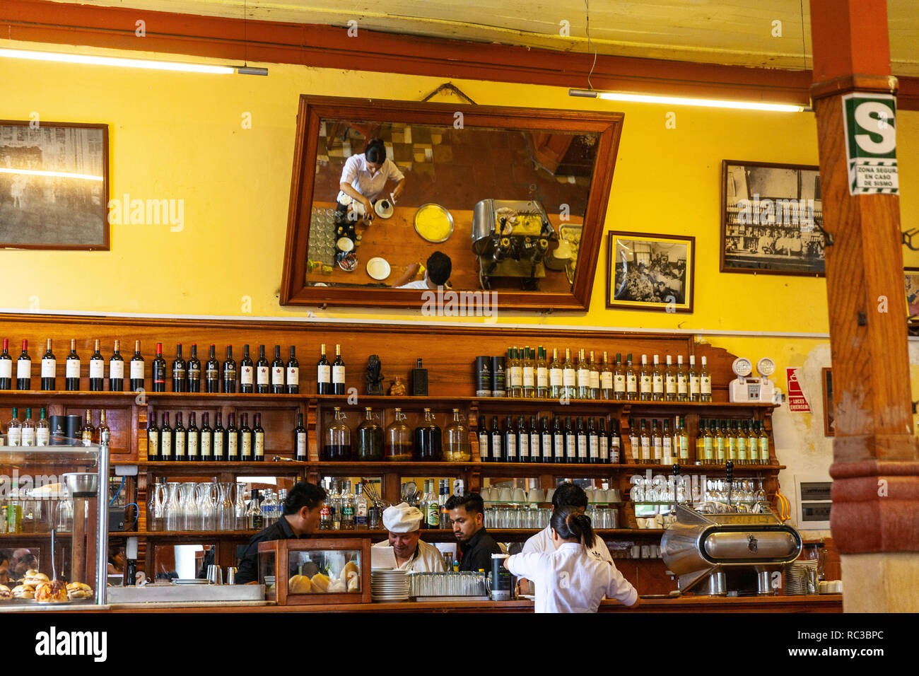 Peruvian Bar and Restaurant Stock Photo - Alamy