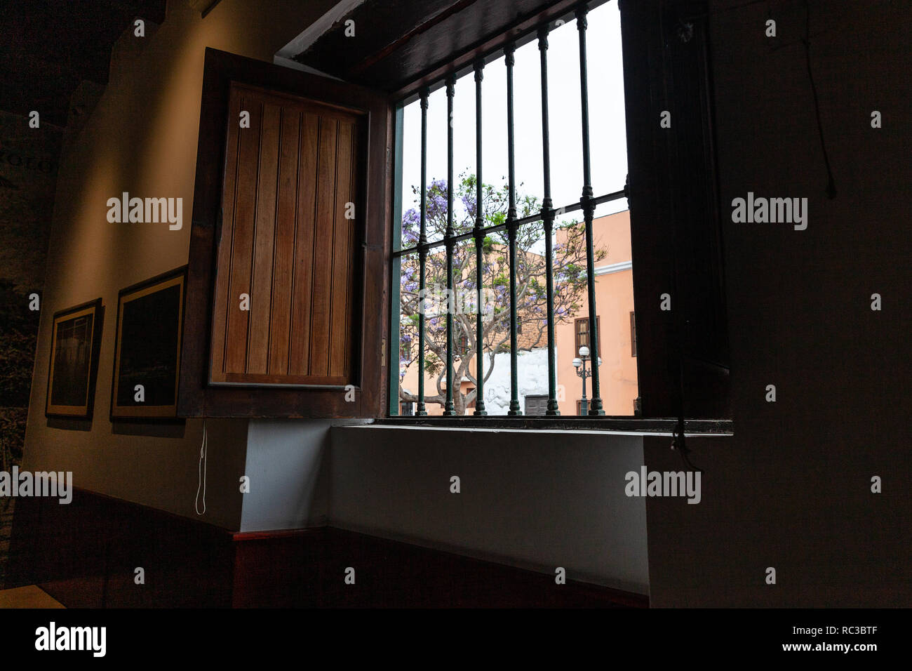 View out the window Stock Photo - Alamy