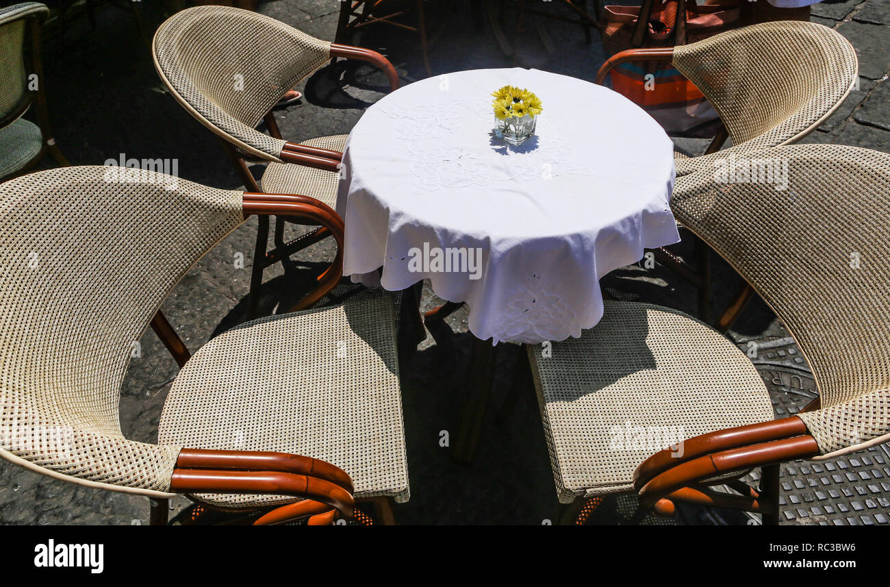 Interior of the restaurant in Amalfi, Italy Stock Photo - Alamy