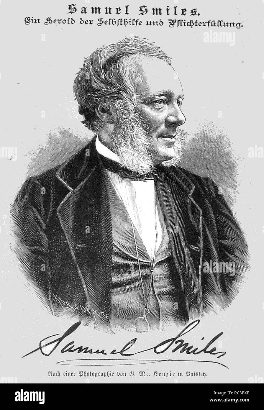 Samuel smiles scottish author hi-res stock photography and images - Alamy